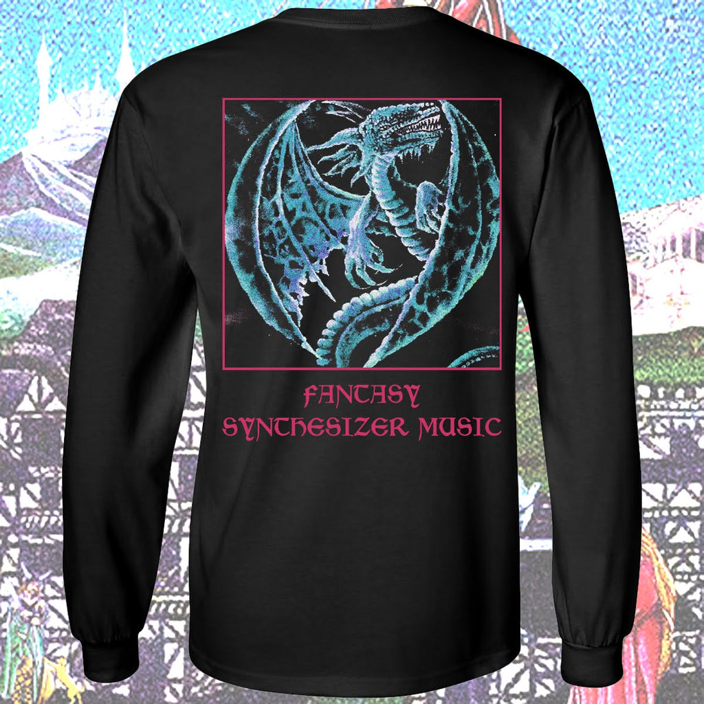 [SOLD OUT] QUEST MASTER "Twelve Temples" Long Sleeve Shirt [BLACK] – Out of Season