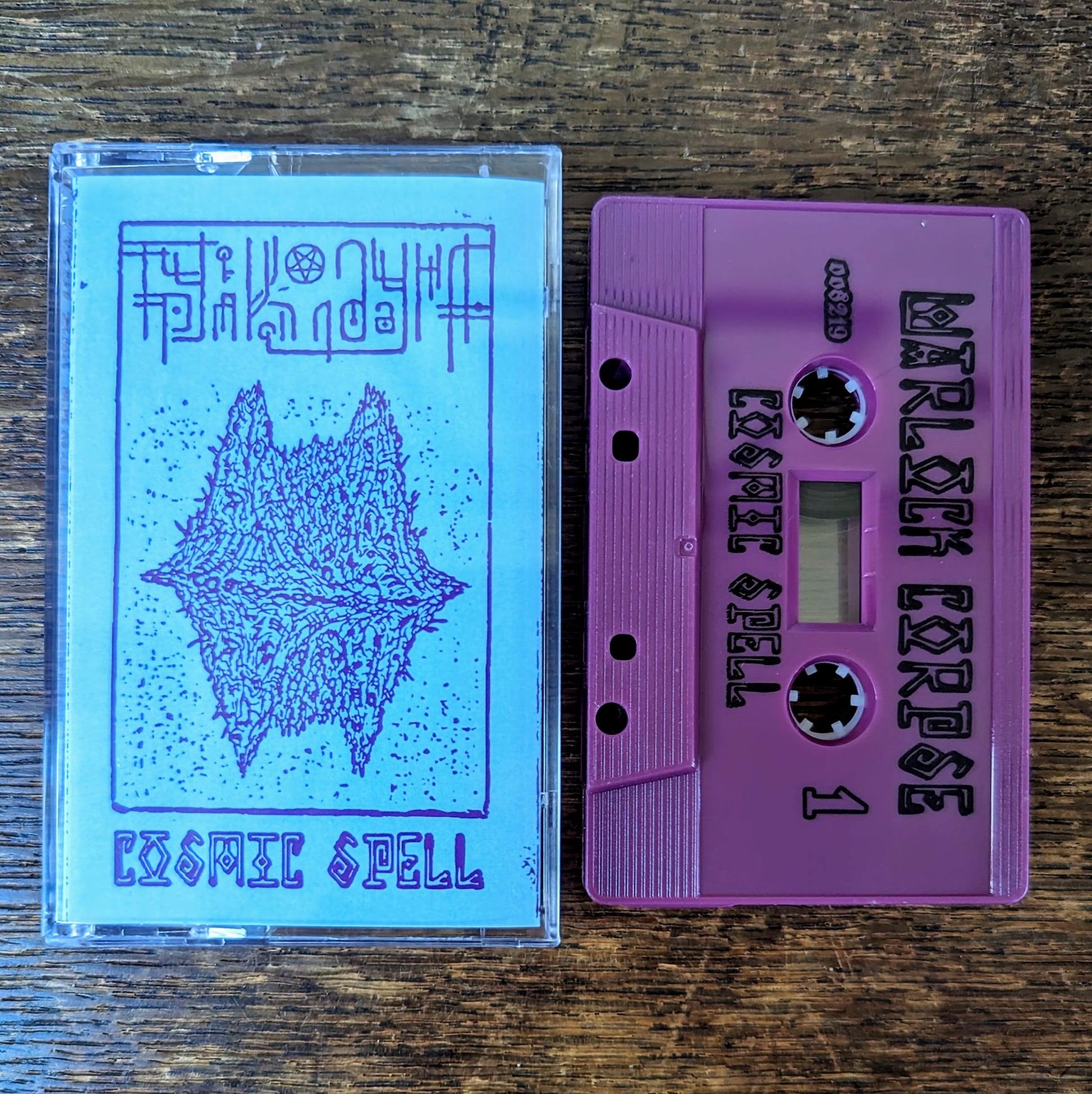 [SOLD OUT] WARLOCK CORPSE "Cosmic Spell" Cassette Tape [lim.200, 2 col ...