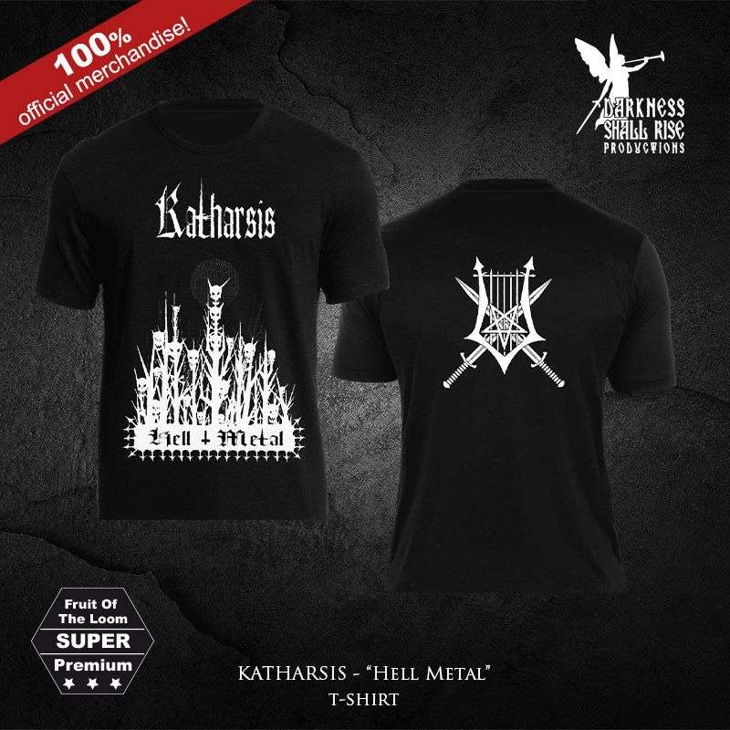 KATHARSIS "Hell Metal" T-Shirt (BLACK) – Out of Season