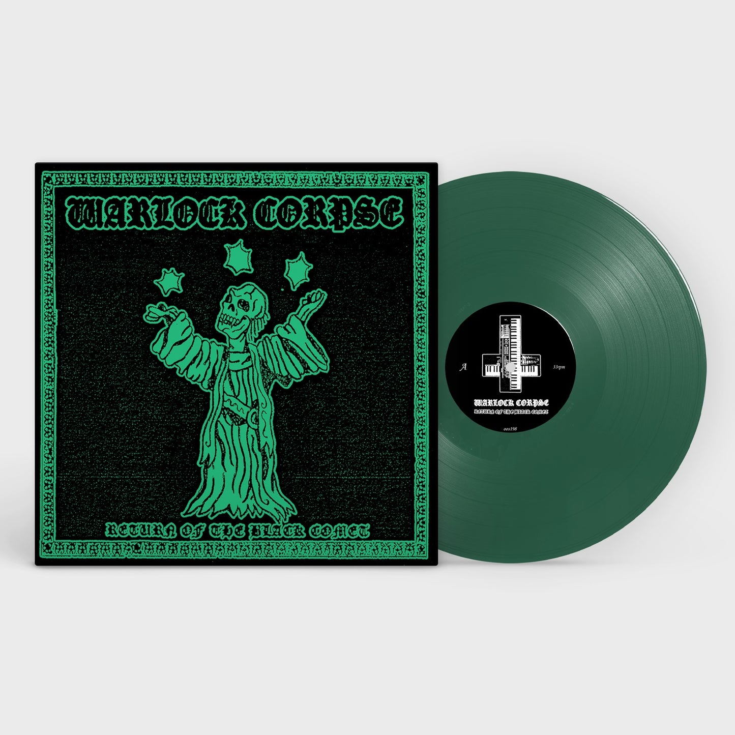 WARLOCK CORPSE "Return of the Black Comet" Vinyl LP (w/ insert, 2 colo ...