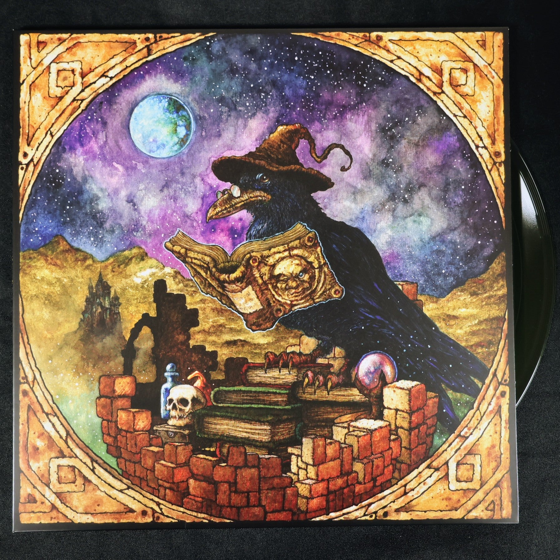 OLD SORCERY "The Escapist" vinyl LP (foil stamped jacket w/ insert, li ...