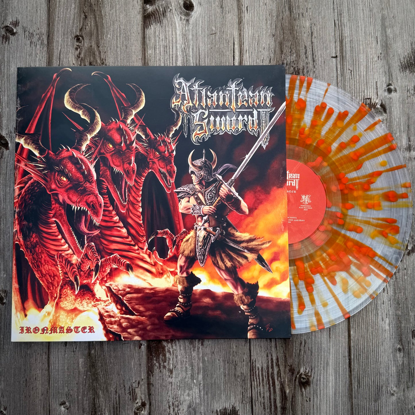 ATLANTEAN SWORD "Ironmaster" vinyl LP (color, lim.200) *PREORDER* – Out of Season