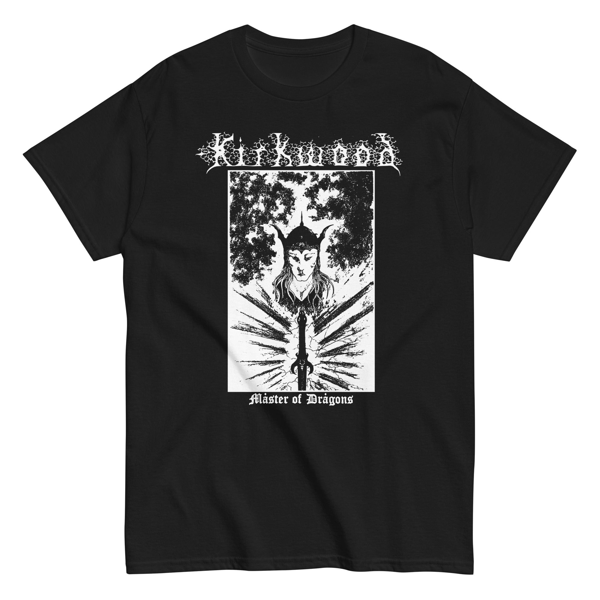 JIM KIRKWOOD "Master of Dragons" T-Shirt [WHITE or BLACK] – Out of Season