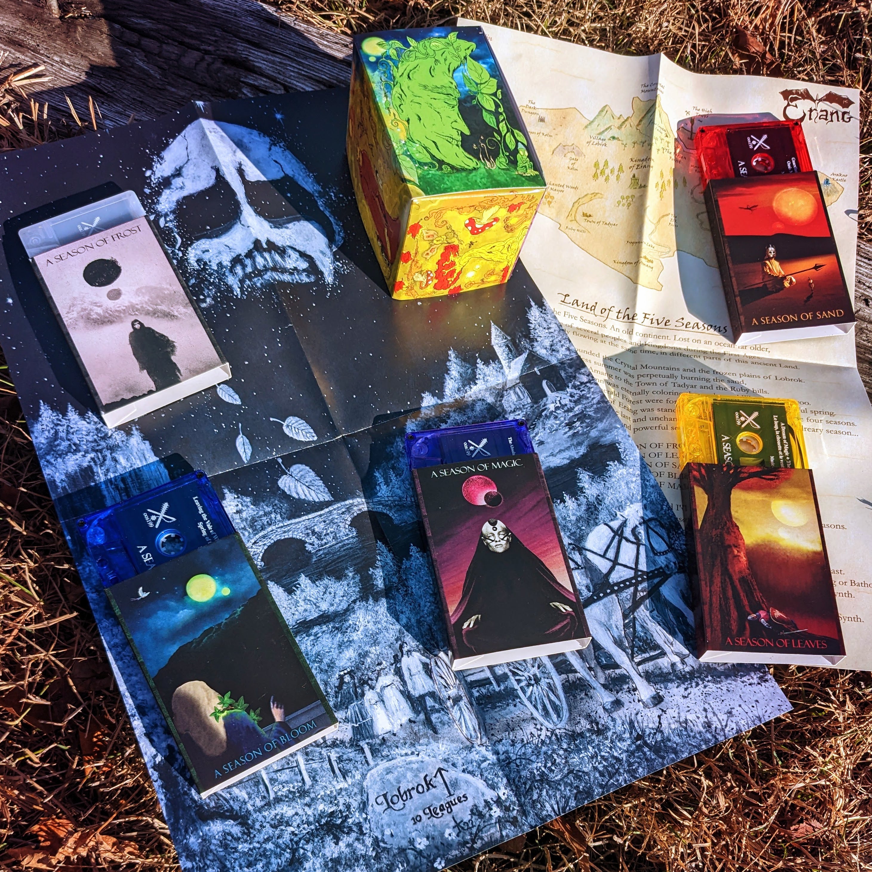 [SOLD OUT] ERANG "The Five Seasons Pentalogy" 5x Cassette Tape Set (li ...